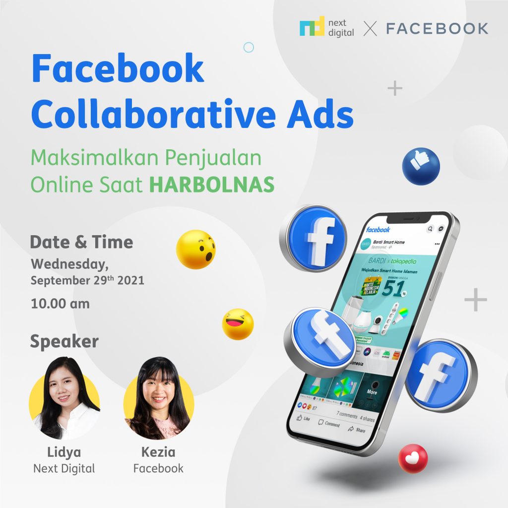 Facebook Collaborative Ads: Maksimalkan Penjualan Online Saat HARBOLNAS
